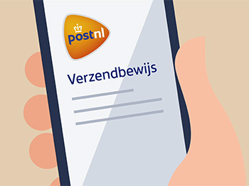 Je verzendbewijs in je mobiel. Logisch toch? | PostNL